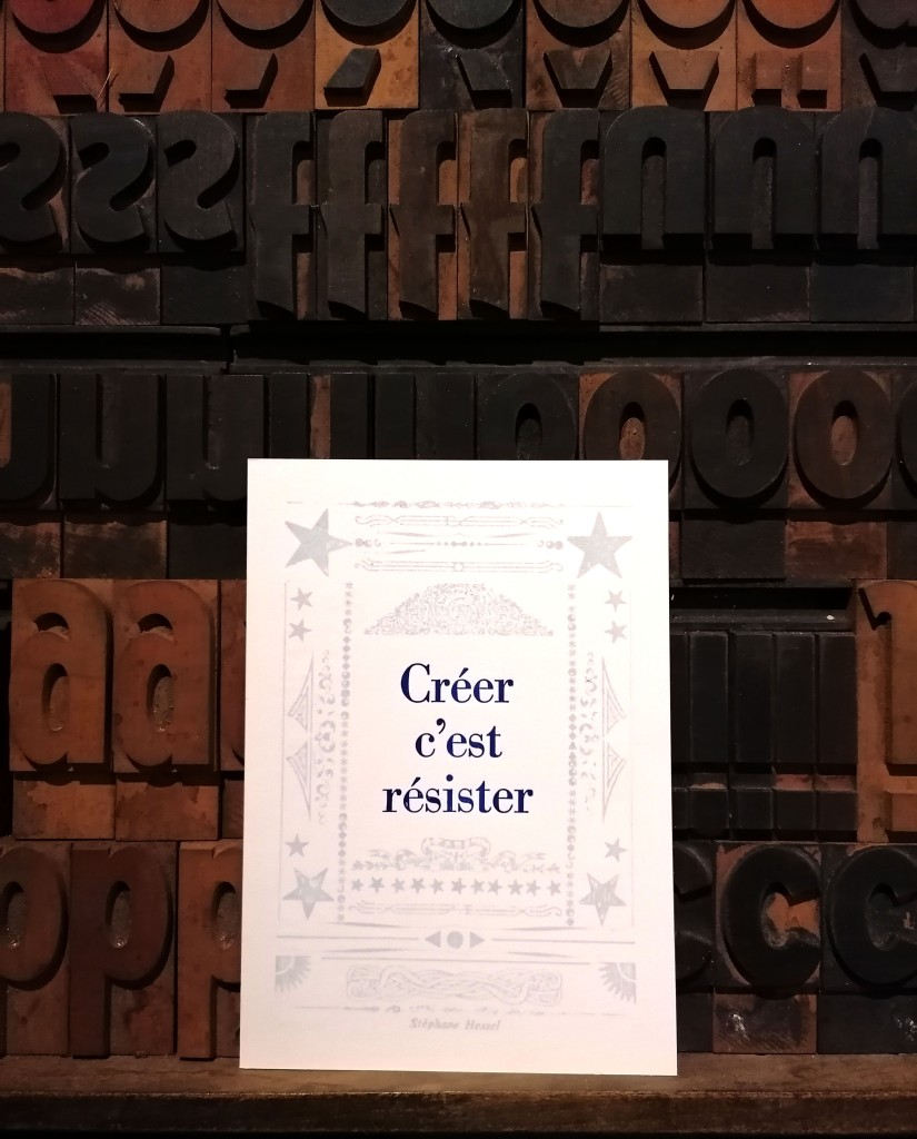 *Une carte de vœux en typographie mobile en plomb – Musee Typographique ...